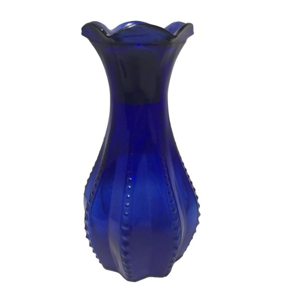 Accents | Pretty Cobalt Blue Corked Jar Or Vase If You Take Out Cork ...